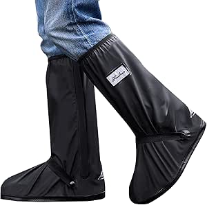 Amazon.com: MODIGT Rain Boot Shoes Cover Men Women Waterproof Anti-Silp ...