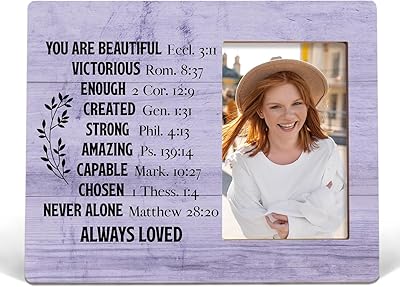 Amazon.com - Religious Scripture Picture Frame, For He Shall Give His ...