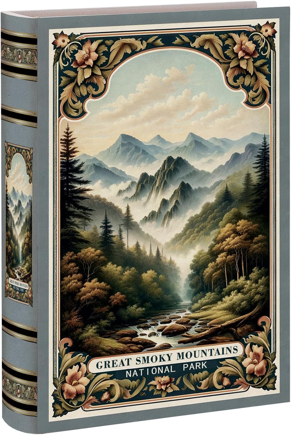 Amazon.com: Decorative Wooden Book Box - Vintage Faux Book Boxes with ...