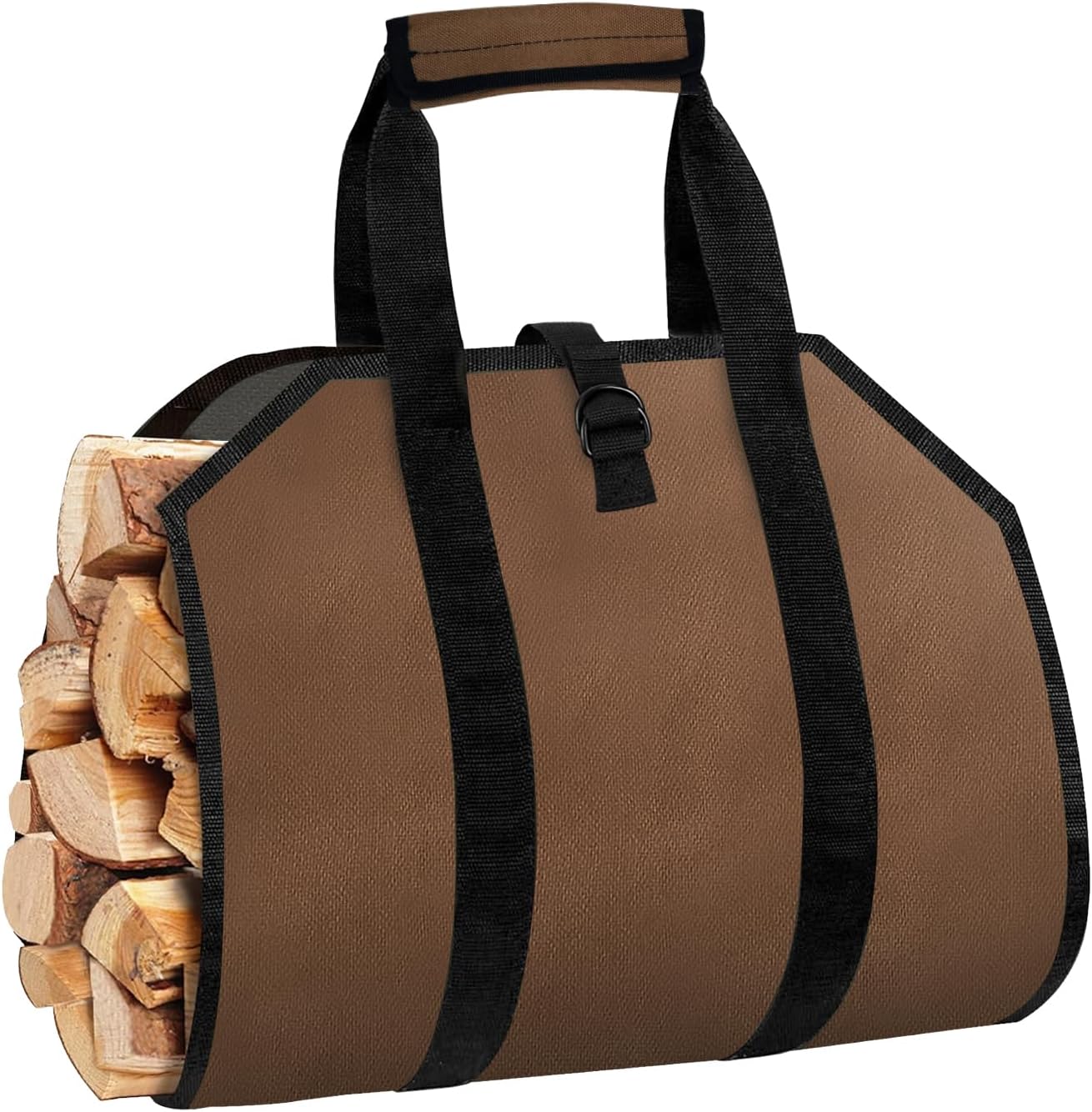 Amazon.com: Firewood Carrier with Handles, Log Carrier for Firewood ...