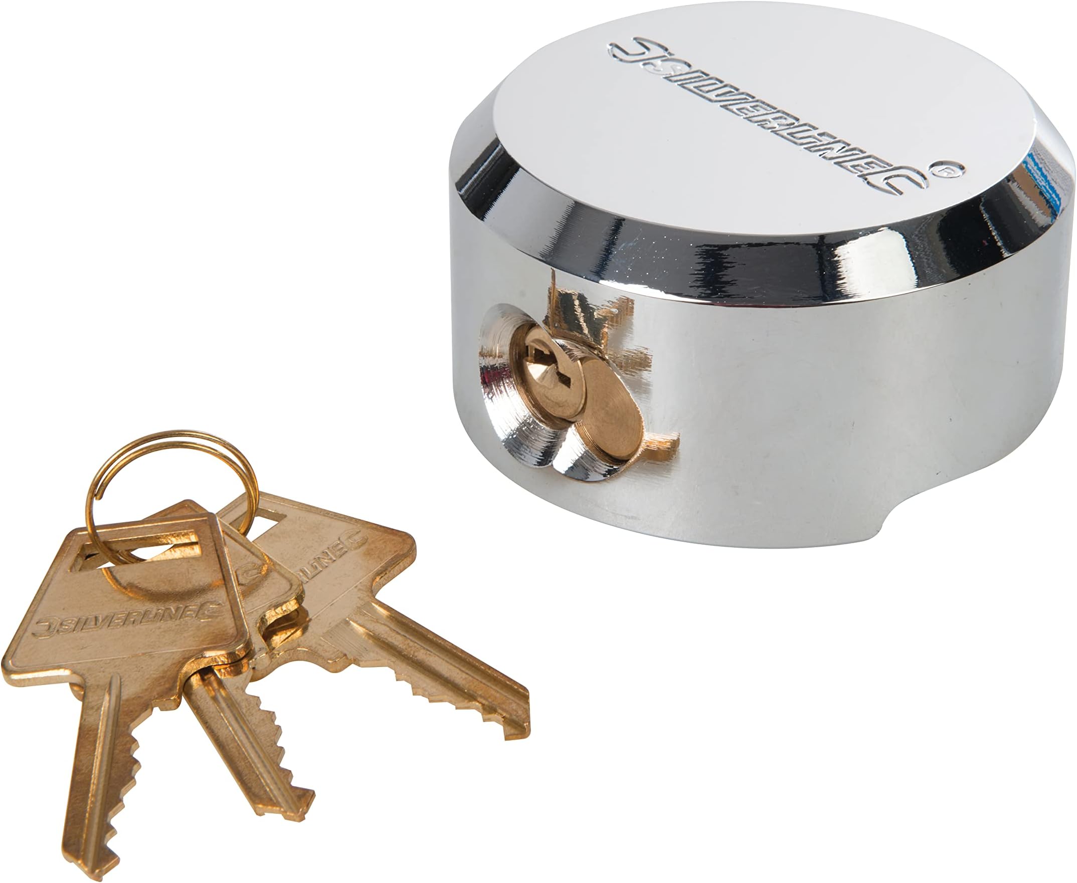 Silverline 277944 Shackleless Padlock Van Lock Replacement 73 mm ...