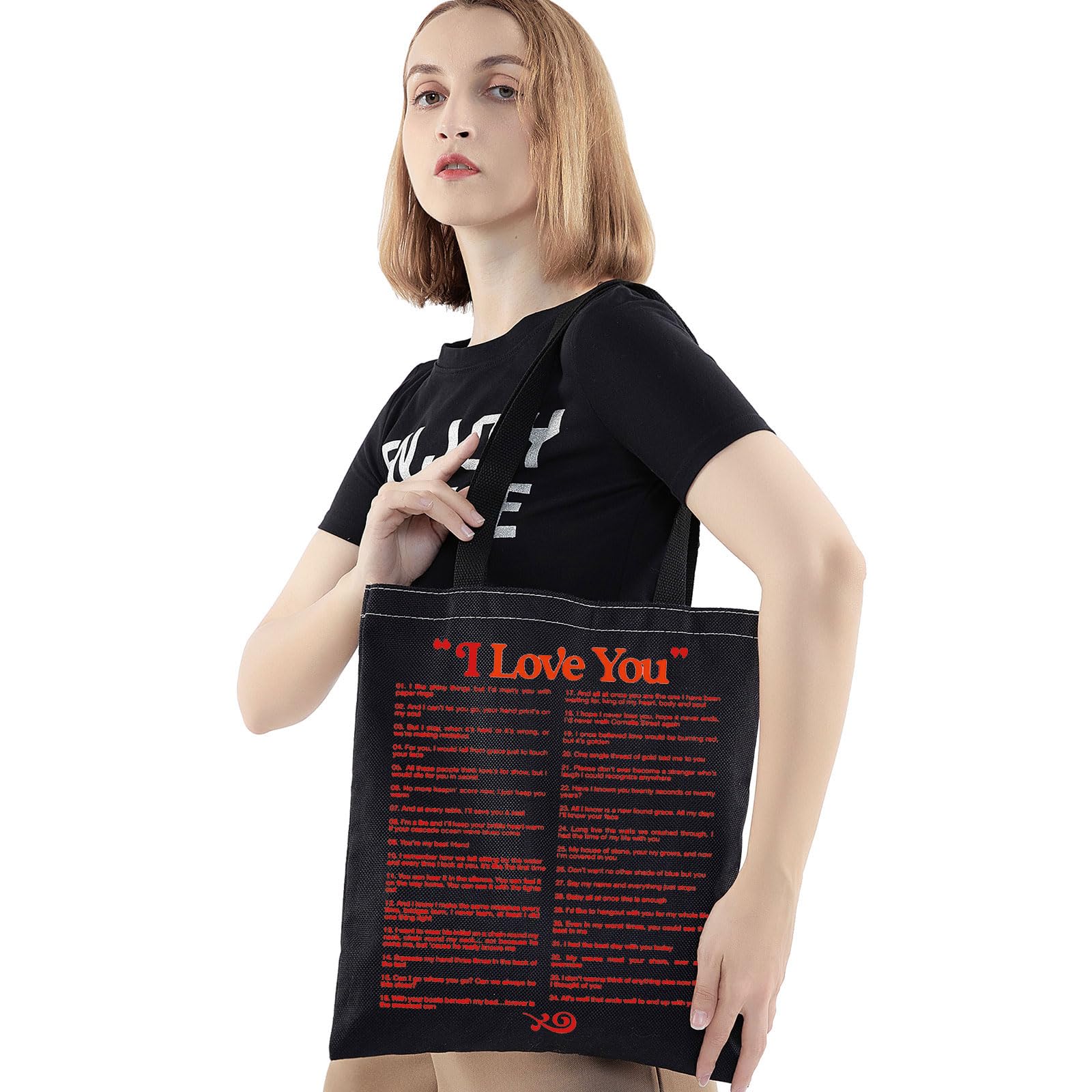 Snapklik.com : BWWKTOP Singer Album Canvas Tote Bag Singer Fans Gift ...