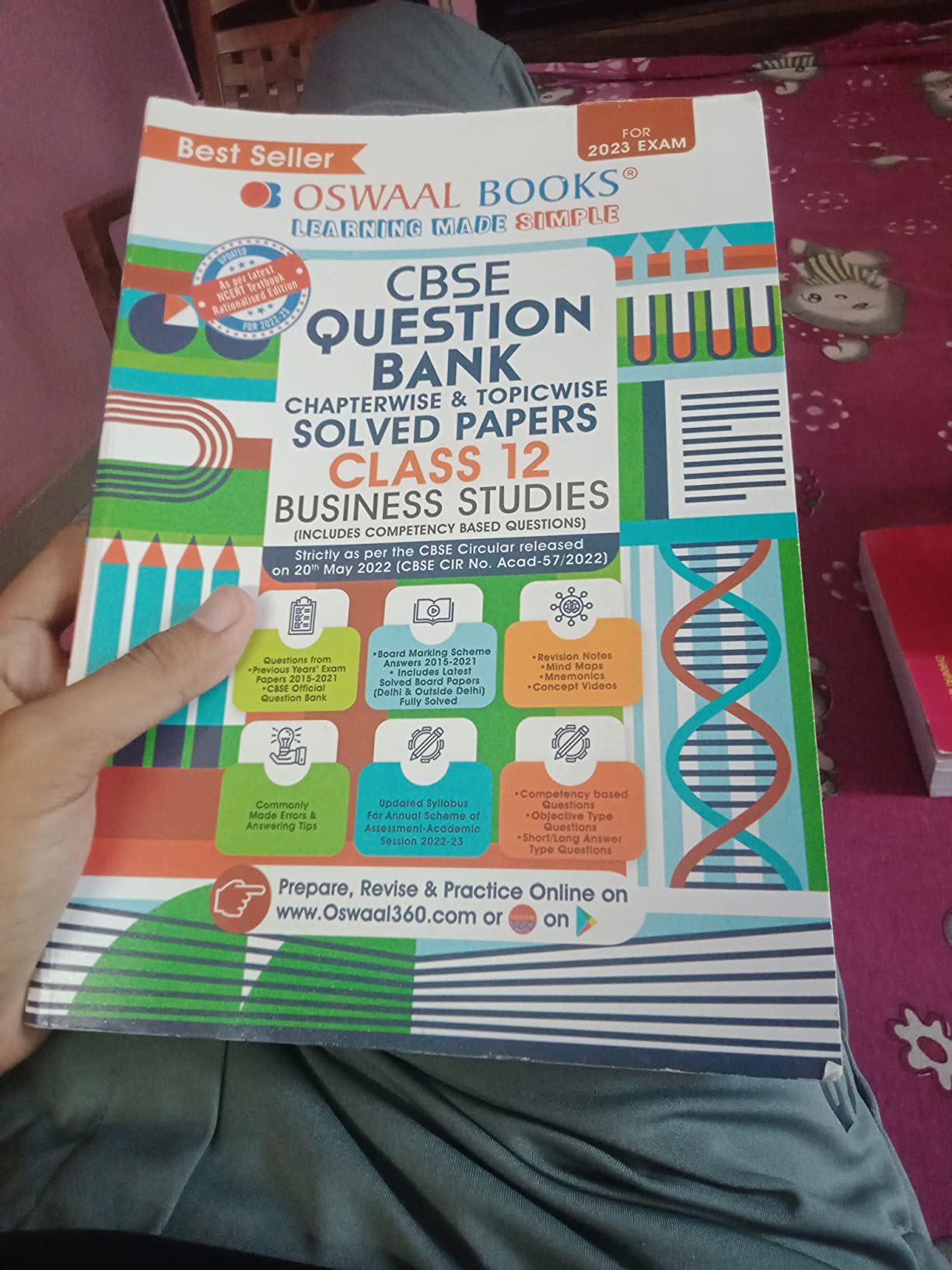 Oswaal CBSE Chapterwise & Topicwise Question Bank Class 12 Business ...