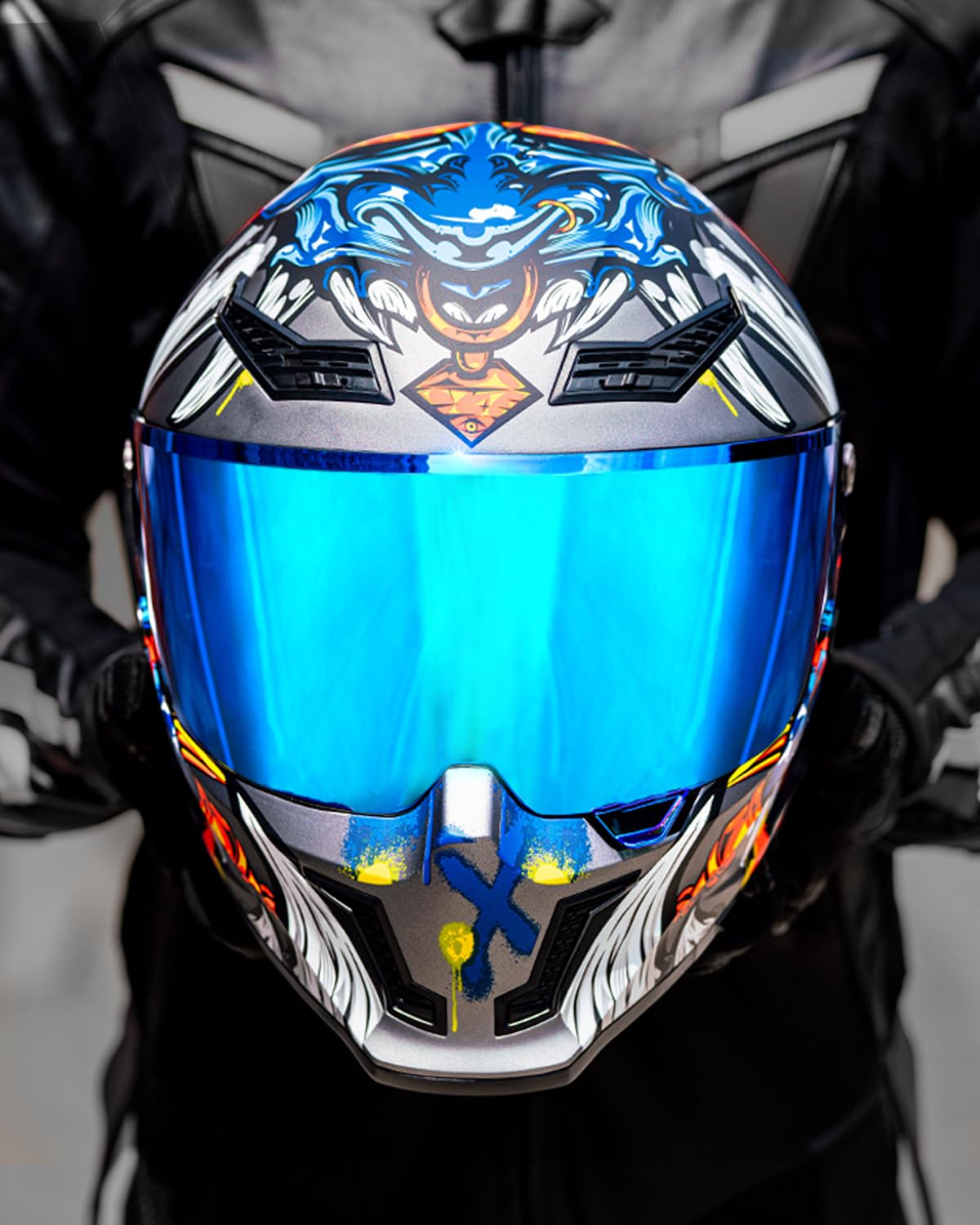 Snapklik.com : ILM Motorcycle Helmets For Adult Men Women Full Face DOT ...