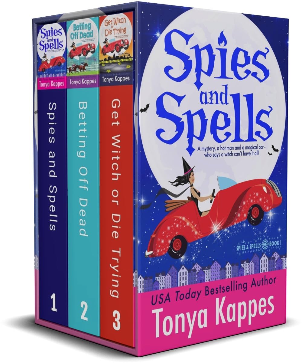 Amazon.com: Spies and Spells Paranormal Cozy Mystery Books 1-3 (Tonya ...