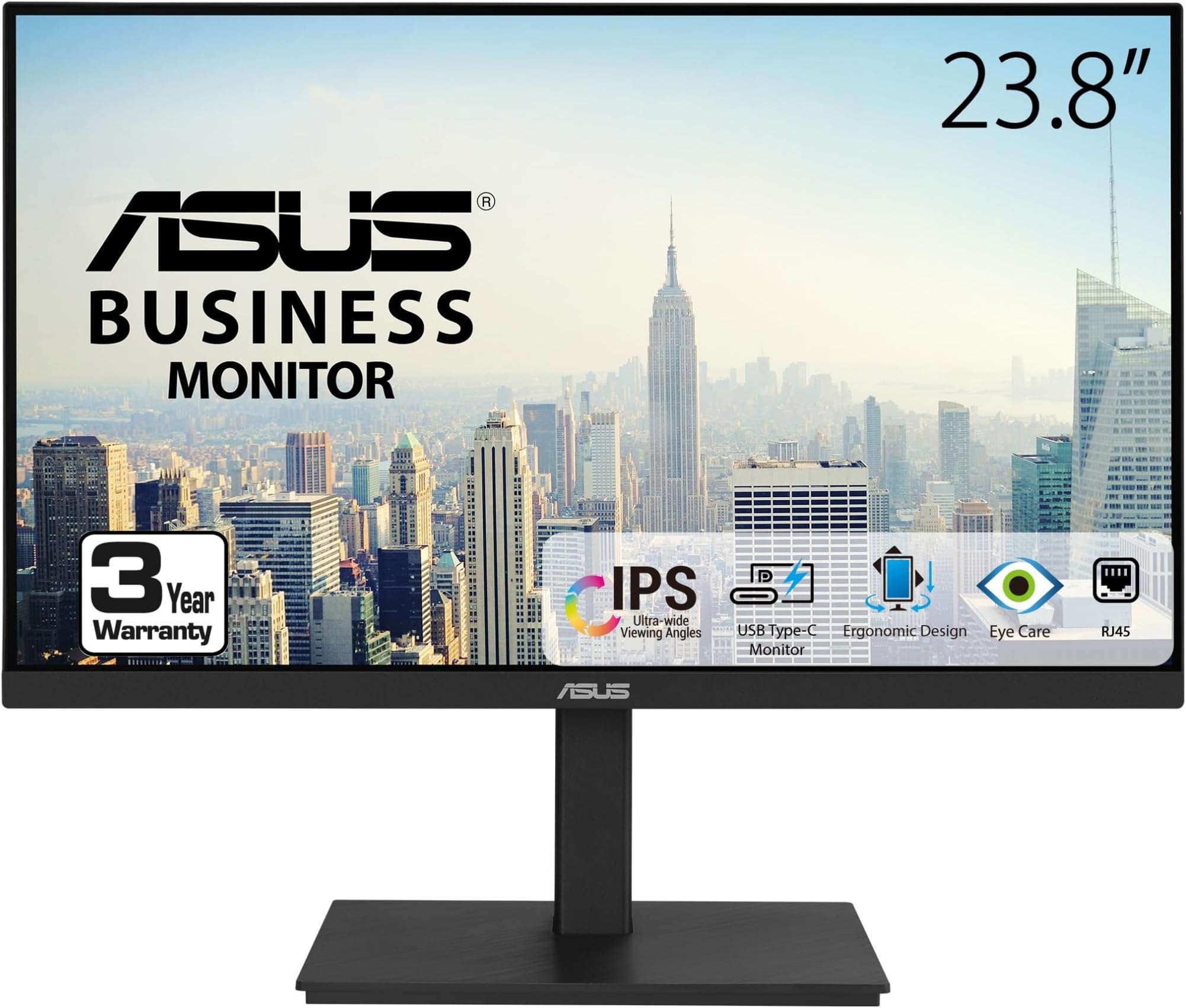 ASUS Monitor VZ24EHF Eye Care: 24 Pulgadas (23,8 Pulgadas visibles ...