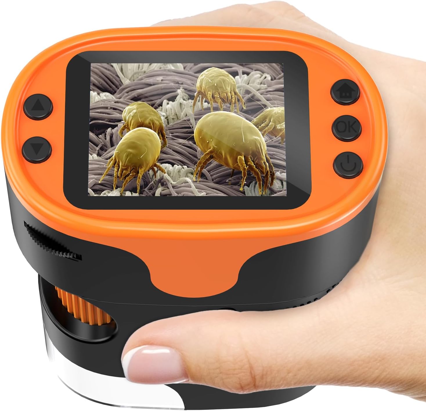 1000X Handheld Digital Microscope for Kids - 4K 2.0" Screen ...