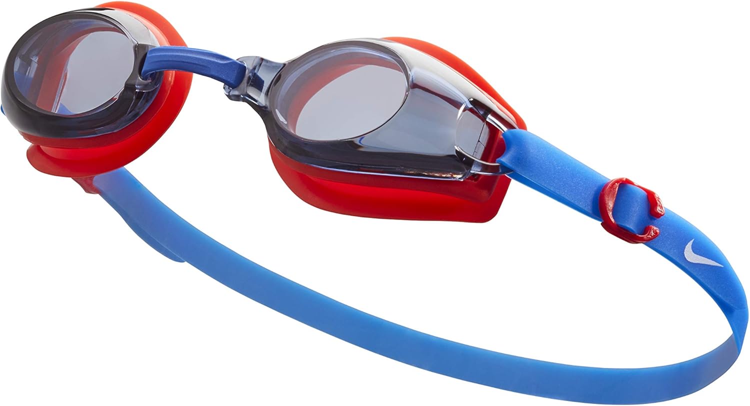 Amazon.com: NIKE Men's Hydroblast Swim Goggle, Hyper Red, One Size ...