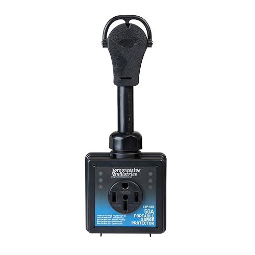 Snapklik.com : Progressive Industries 50 Amp Portable RV Smart Surge ...