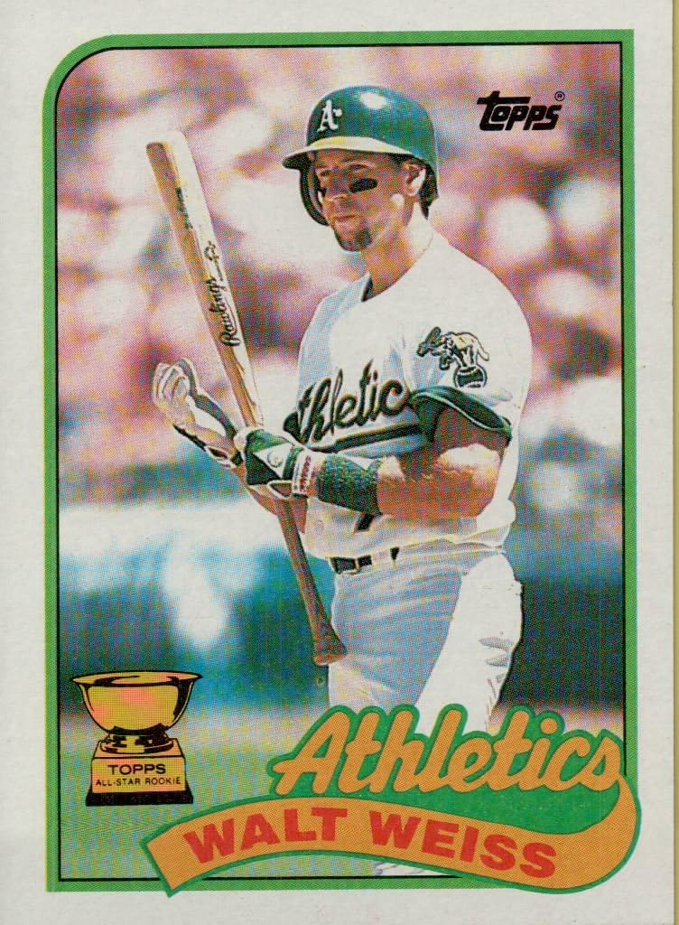Amazon.com: WALT WEISS TOPPS ALL STAR ROOKIE CARD - 1989 TOPPS ...