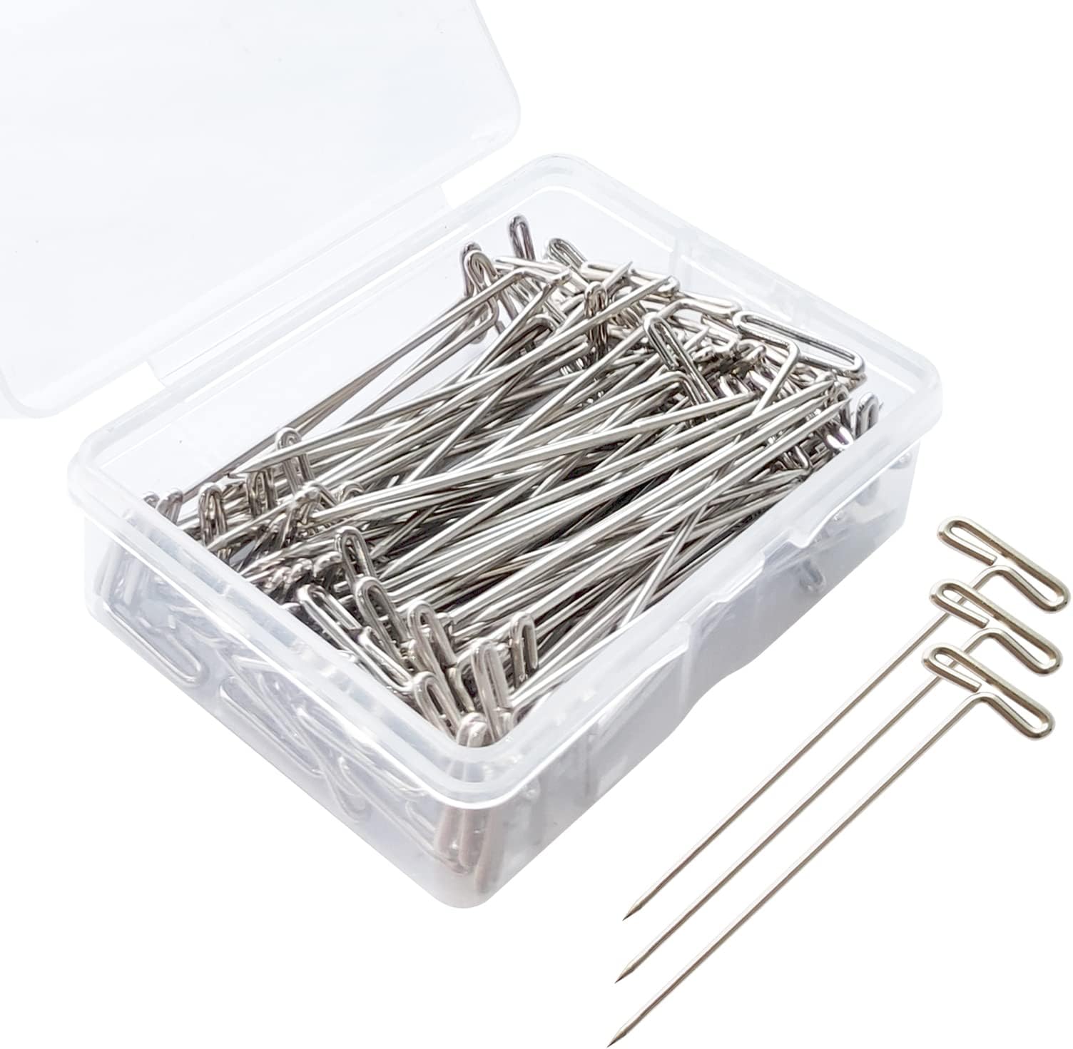 Amazon.com : Diane 2-Inch T-Pins for Wigs, Toupees, Hairpieces ...