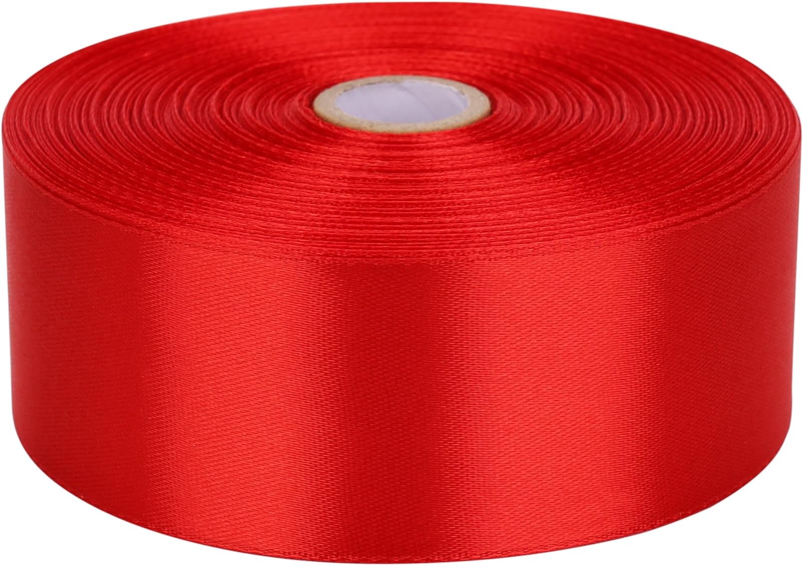 Amazon.com: Red Double Face Satin Ribbon, 1-1/2" X 50Yd