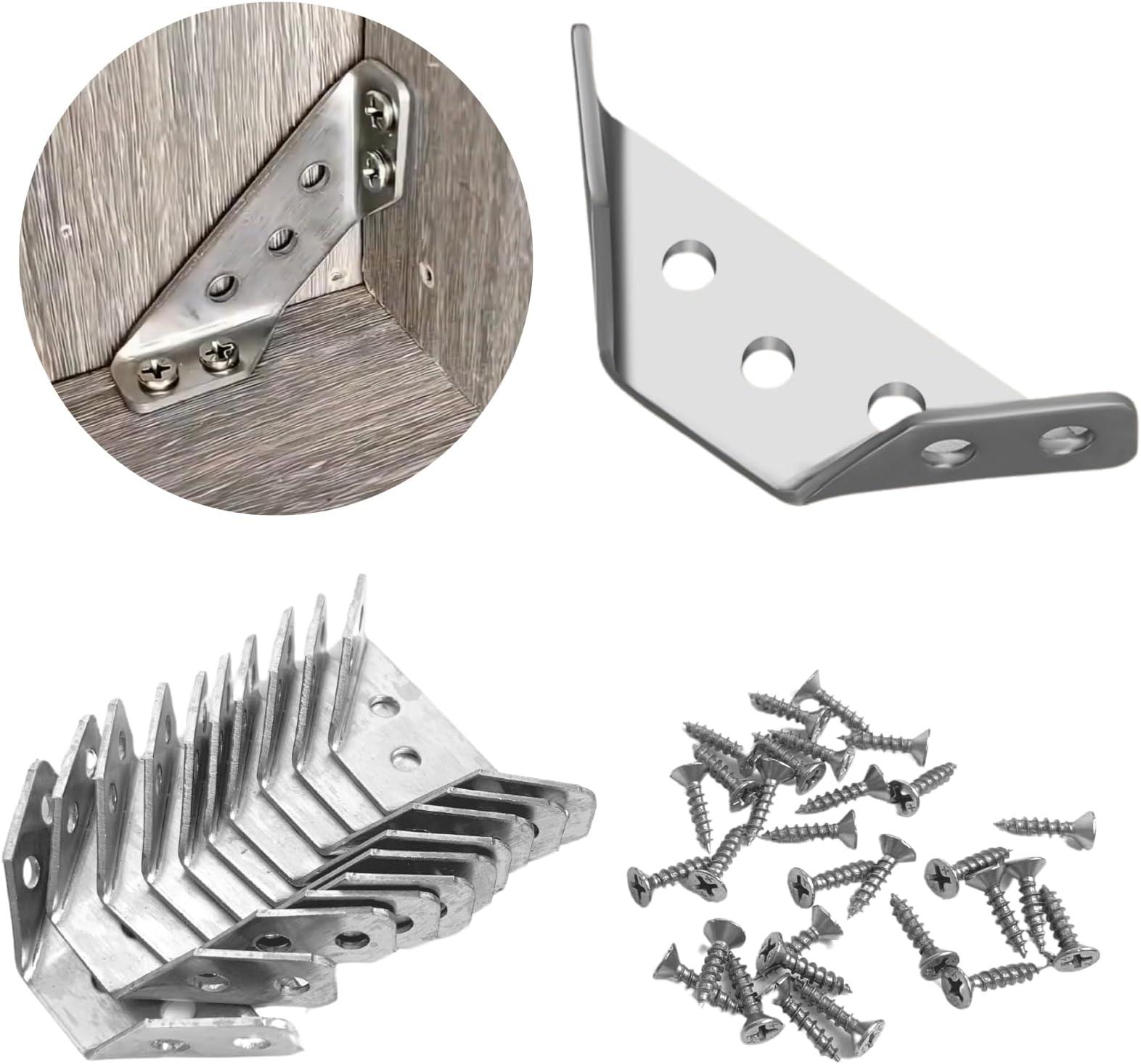 Amazon.com: Cross Strap Shelf Stabilizer Kit – Heavy-Duty Shelf ...