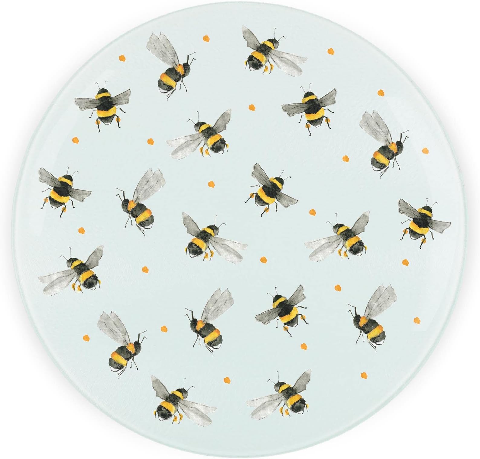Bee Print Glass Chopping Board Tempered Glass Cutting Board Kitchen ...