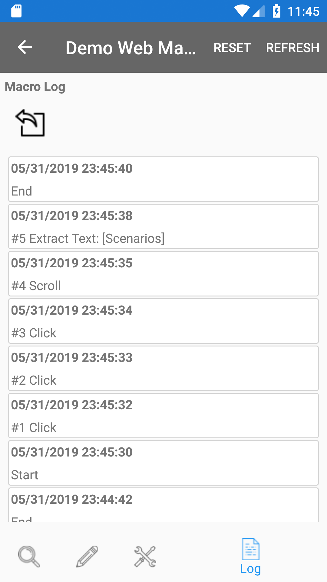 Web Macro Bot (record - edit - replay) | NO ROOT - App on Amazon Appstore