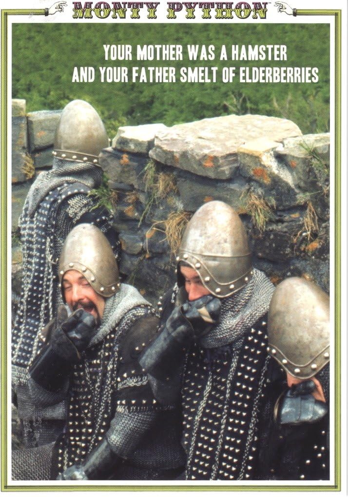 Amazon.com : Monty Python Fart In Your Direction Birthday Greeting Card ...