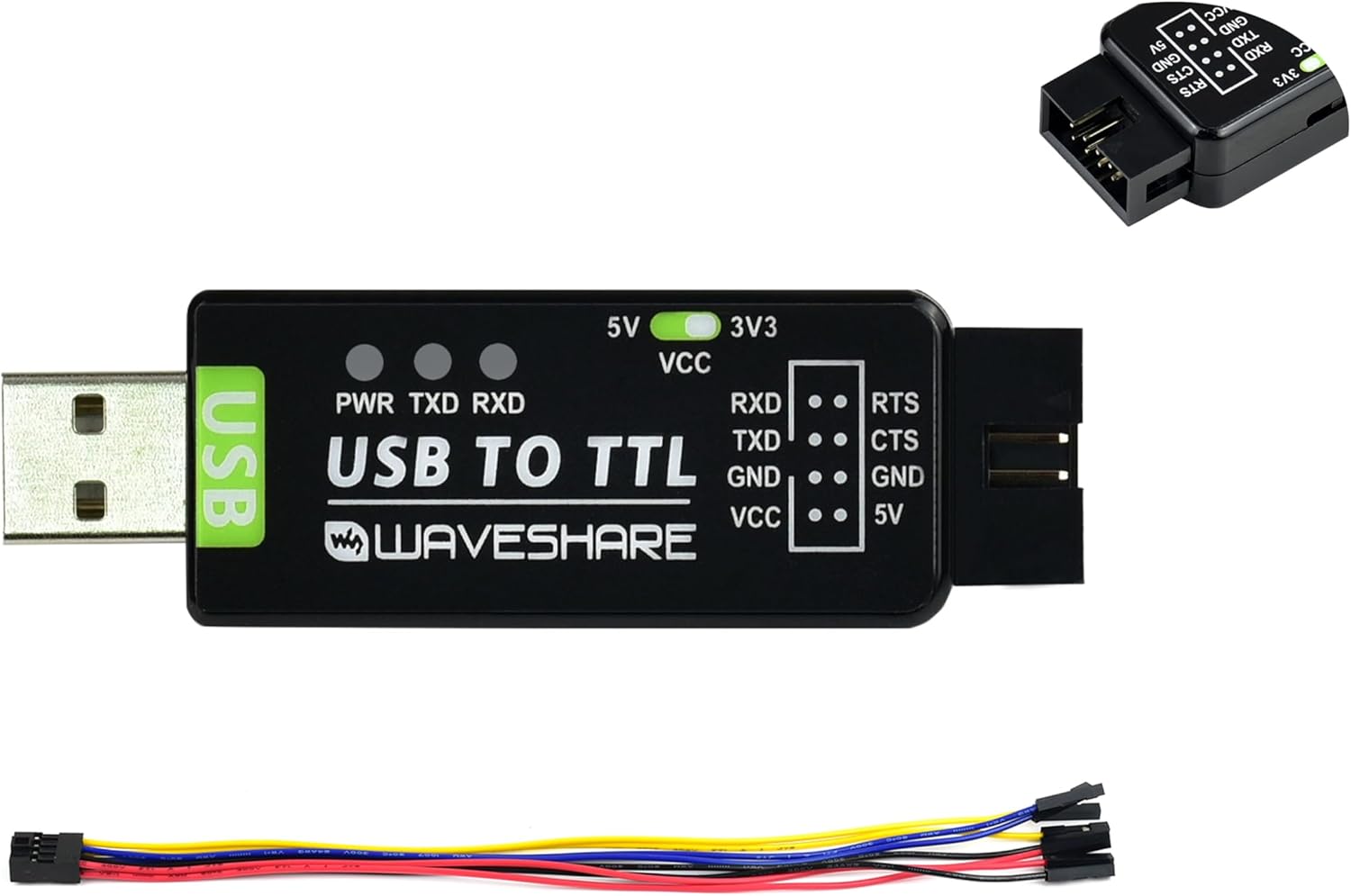 Amazon.com: Industrial USB to TTL Converter Adapter, Onboard Original ...