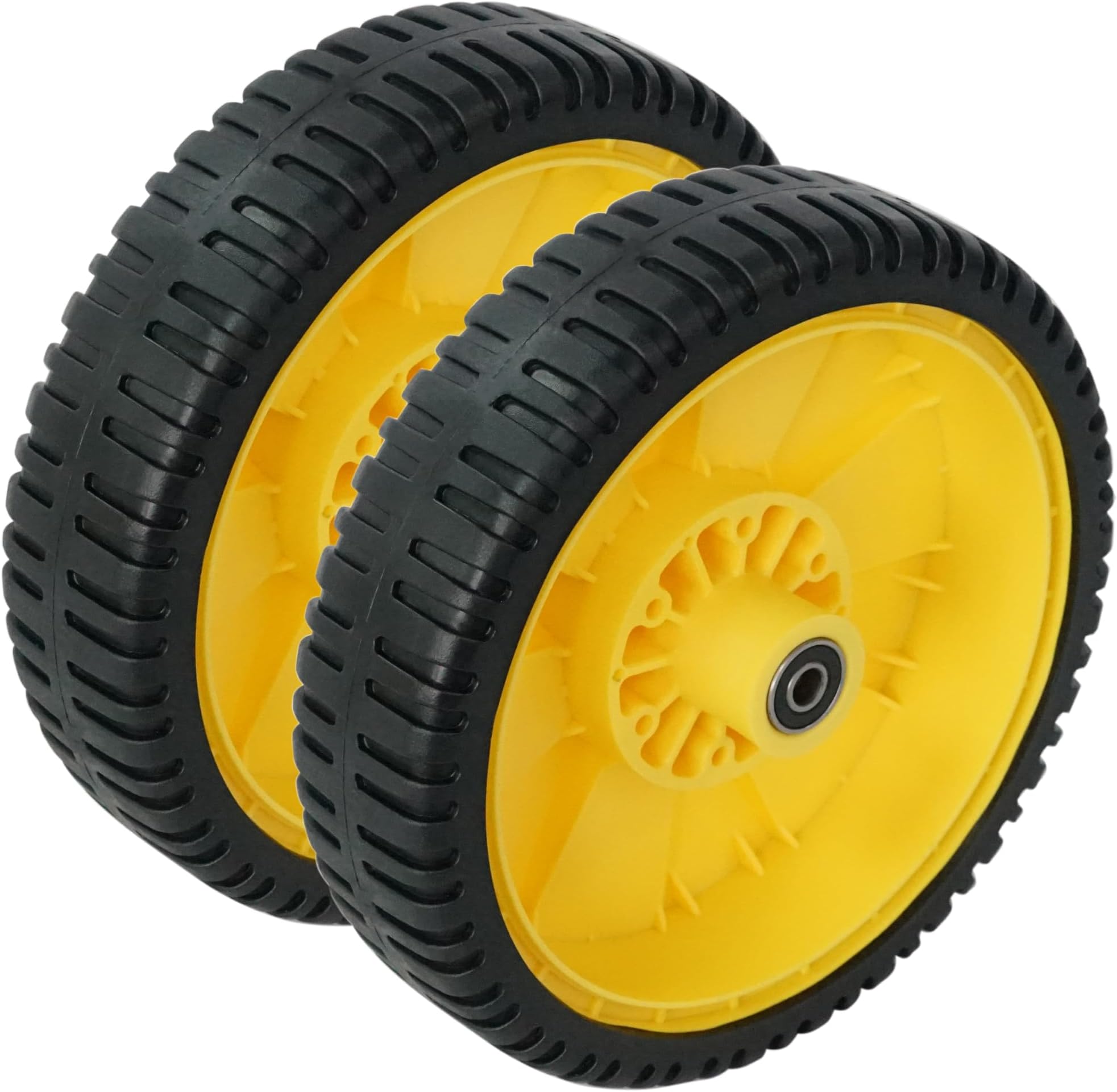 Amazon.com: Hex Autoparts 2 Pcs Push Mower Wheels Compatible with John ...