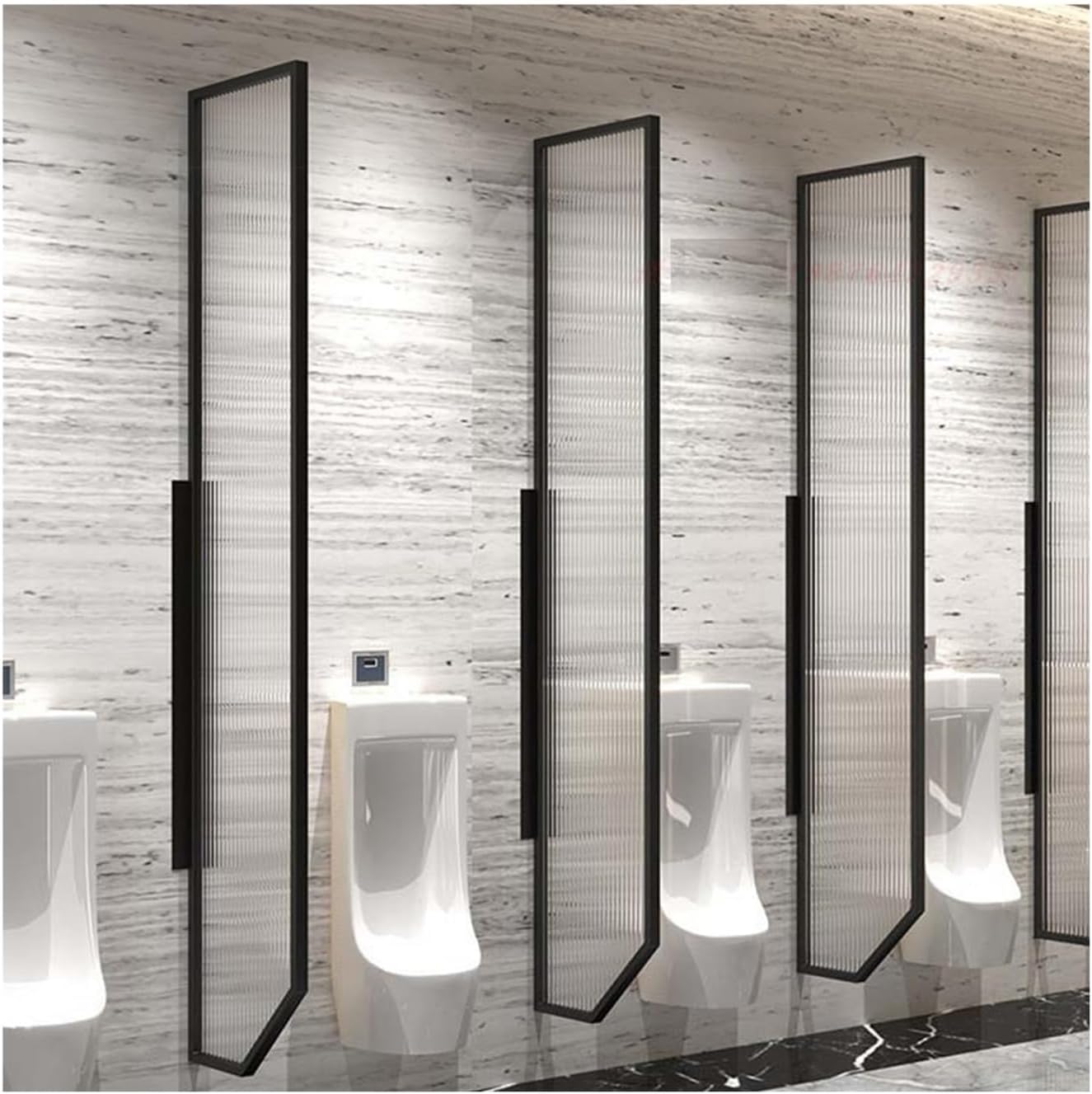 Amazon.com: Wall Mounted Urinal Baffle Public Toilet Urinal Partition ...