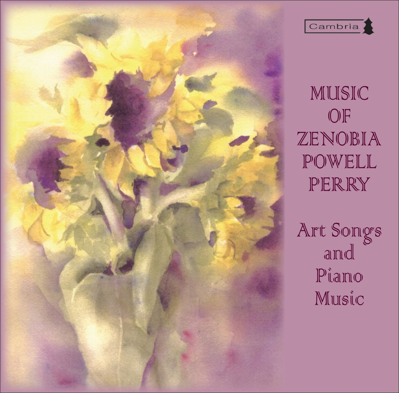 Darryl Taylor, Deon Price - Music of Zenobia Powell Perry - Amazon.com ...