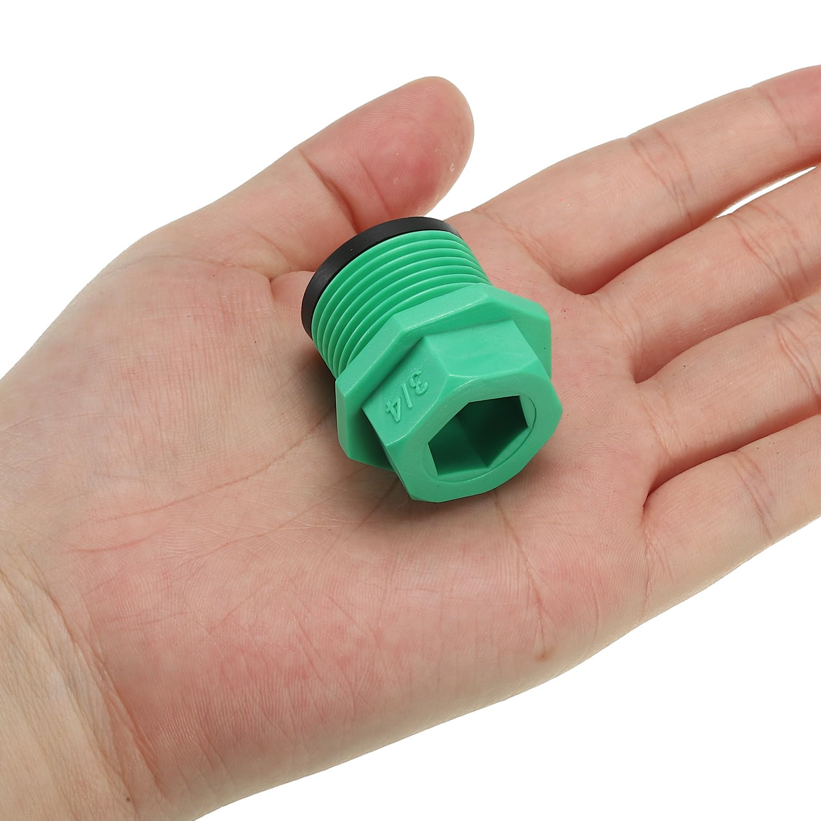PATIKIL G3/4″ Outer Hex Male Thread PPR Pipe Fitting End Cap Connector ...