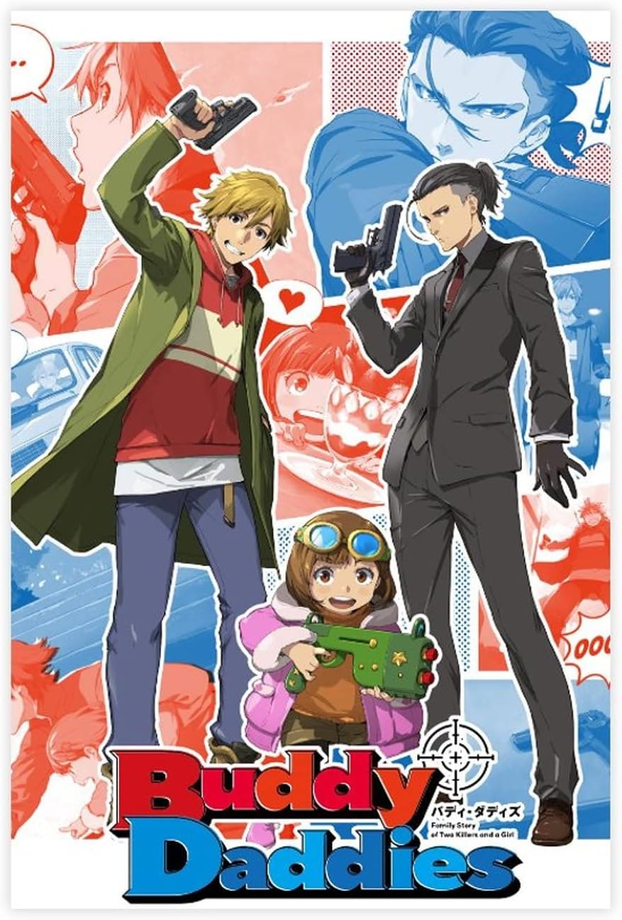 Amazon.com: Buddy Daddies Anime Canvas Poster Wall Art Decor Print ...