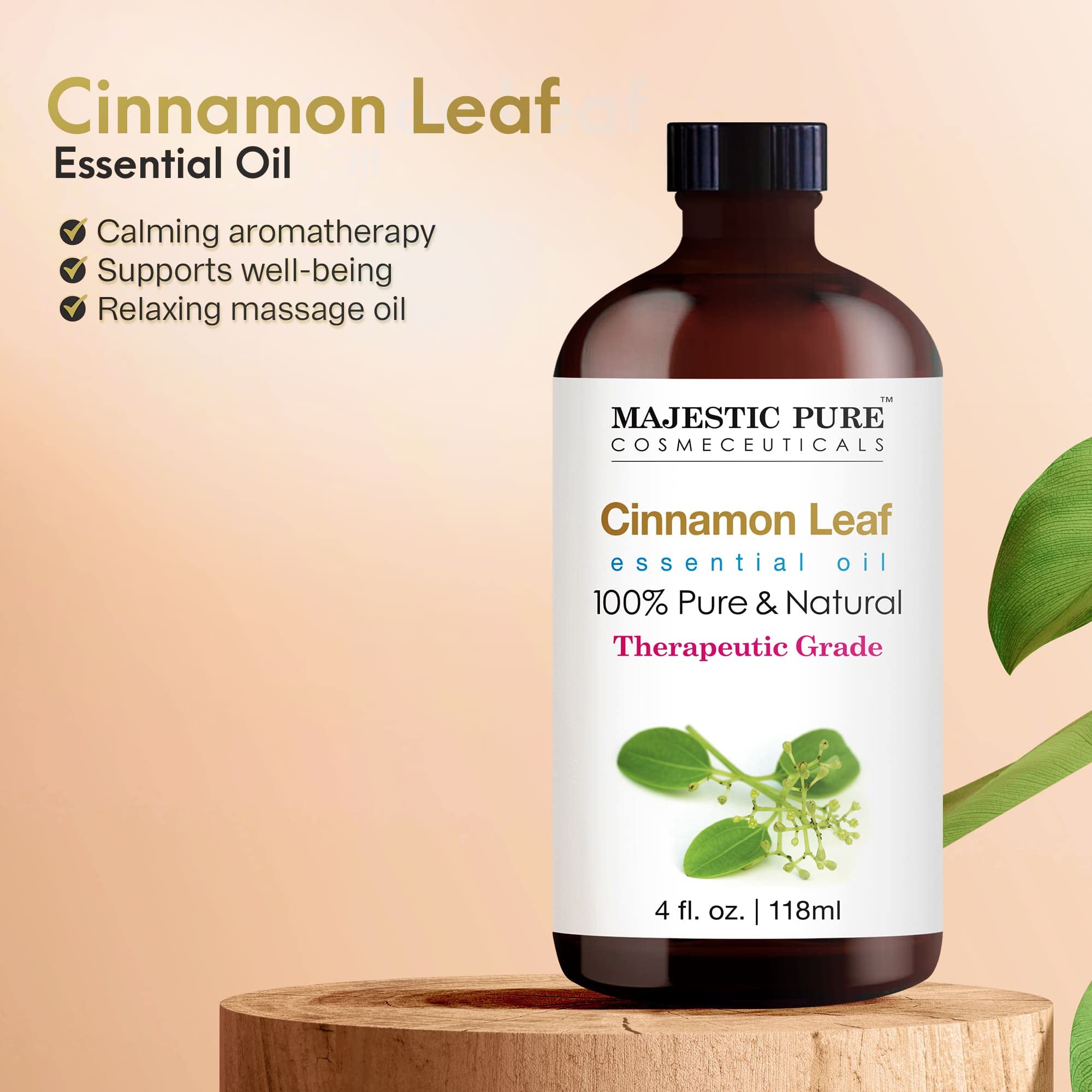 Snapklik.com : MAJESTIC PURE Cinnamon Essential Oil