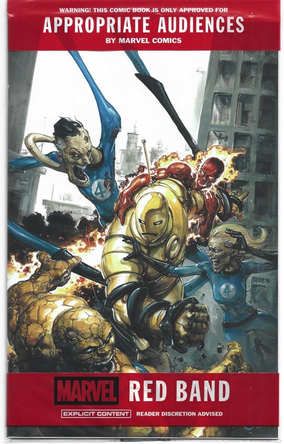 Amazon.com: Marvel Zombies: Red Band #1F (in bag) VF/NM ; Marvel comic ...