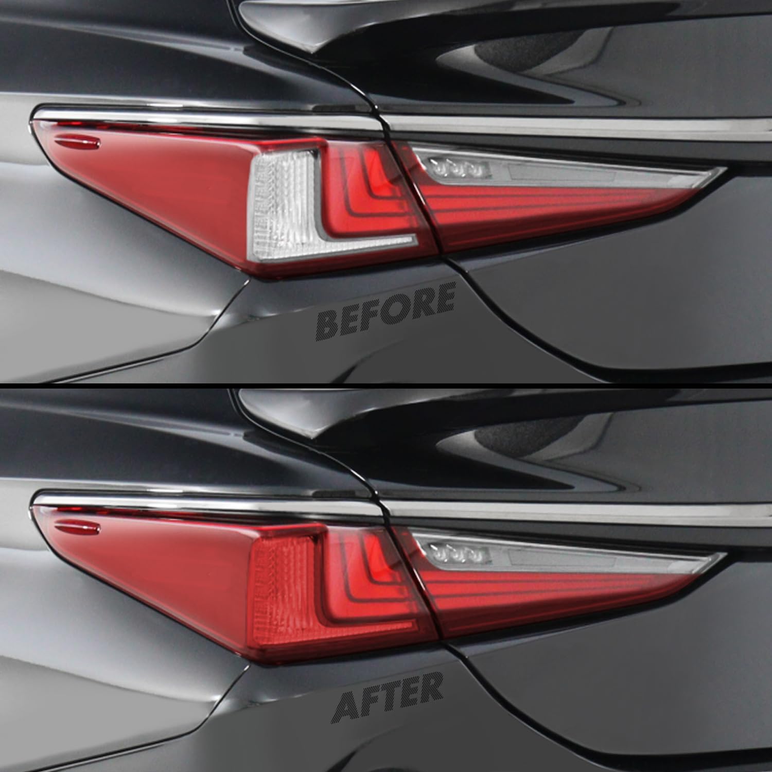 Amazon.com: SlickMod PreCut Vinyl Smoke Tint for 2019-2023 Lexus ES ...