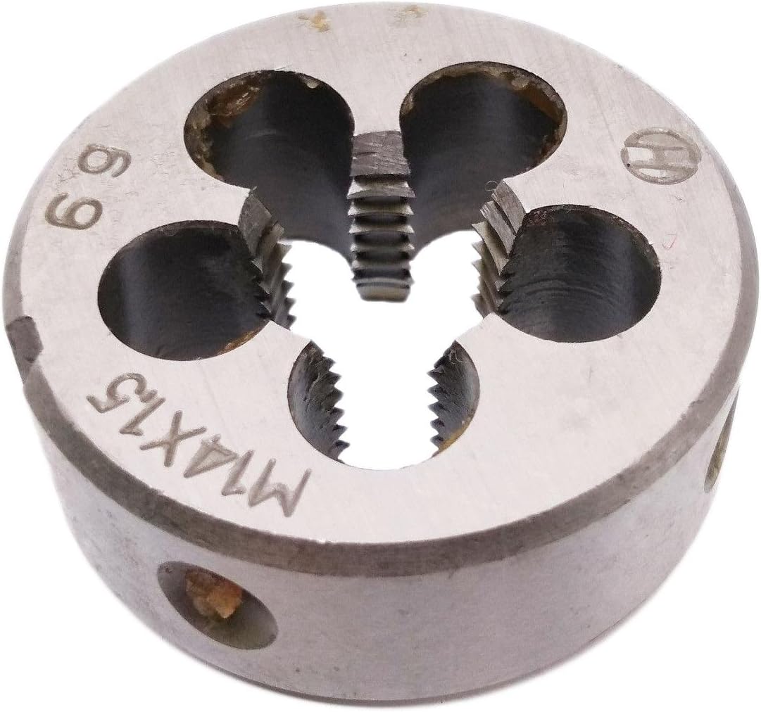 Amazon.com: HSS 35mm x 1.5 Metric Die Right Hand Thread M35 x 1.5mm ...