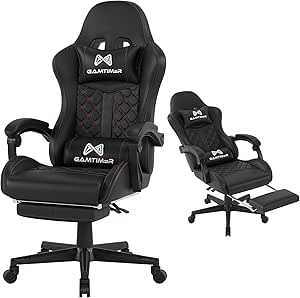 Amazon.com: Gamtimer Gaming Chair, 400 lbs Adult Chair, High Back ...
