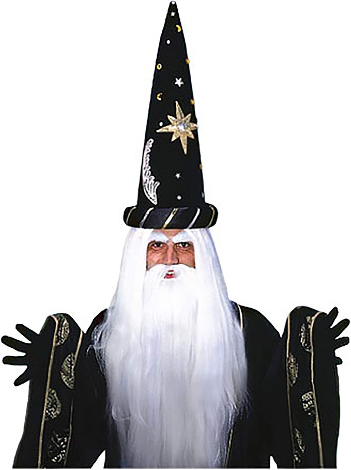 Amazon.com: Forum Novelties Merlin Wig and Beard Set : Clothing, Shoes ...
