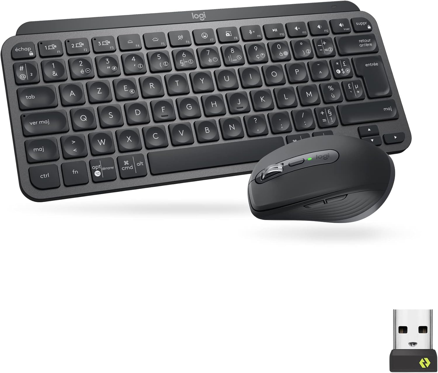 Logitech MX Keys Mini Combo for Business, clavier et souris sans fil ...