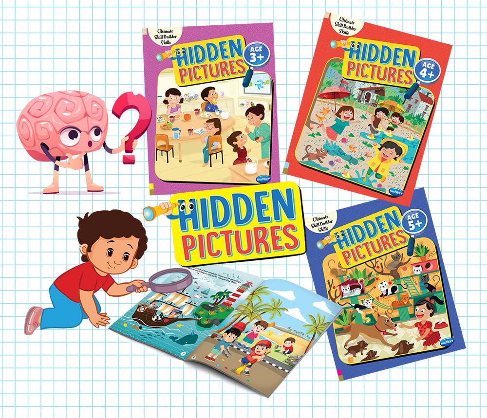 Buy Navneet Hidden Picture Activity Books Book Online at Low Prices in ...