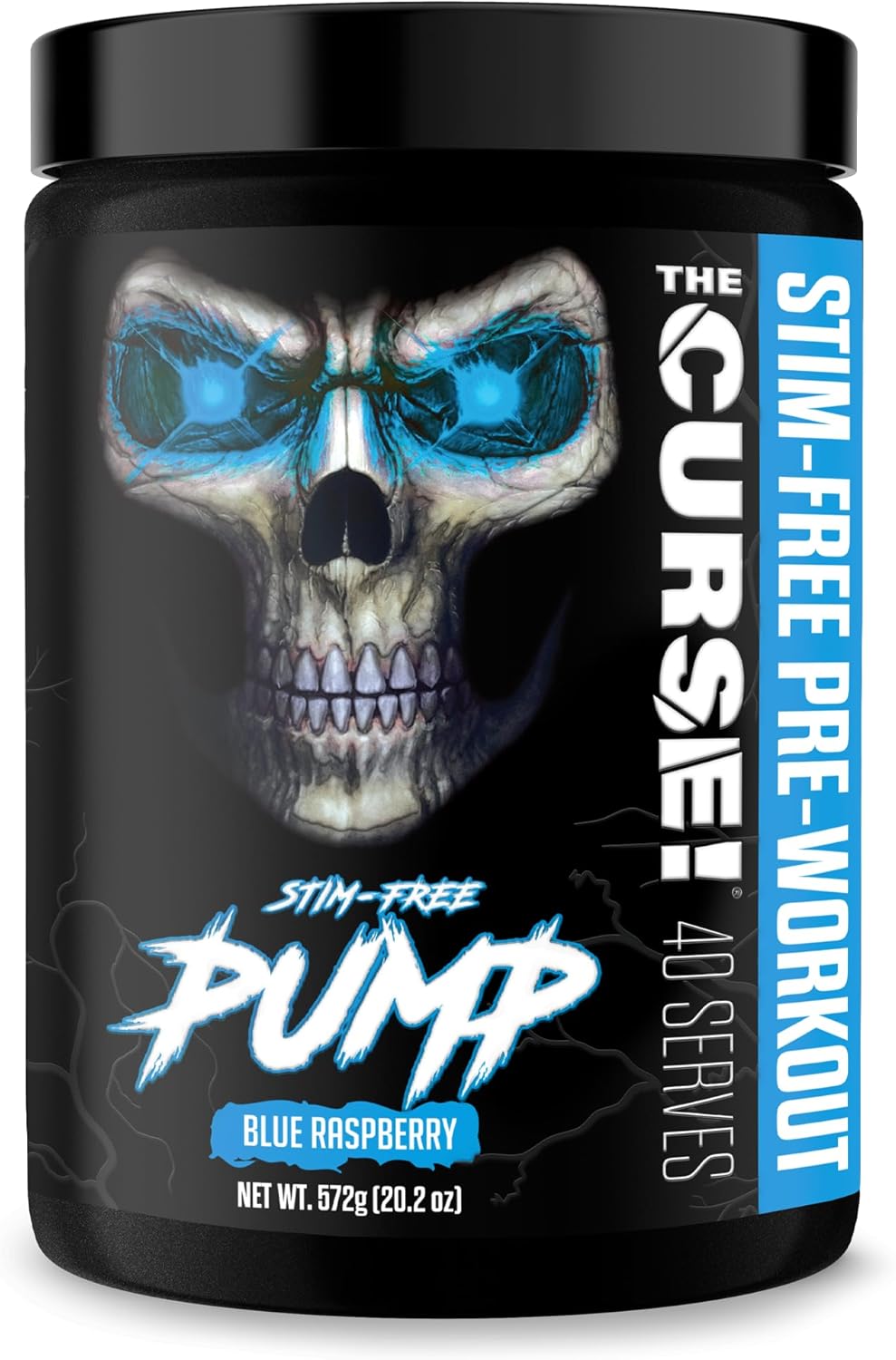 Amazon.com: JNX SPORTS The Curse! Pump – Stim-Free Pre-Workout | Blue ...