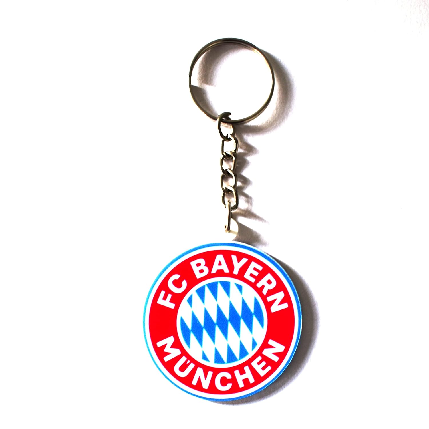 Amaira Gifts FC Bayern Munich 3D Embossed Glossy Keychain | Red, Unisex ...