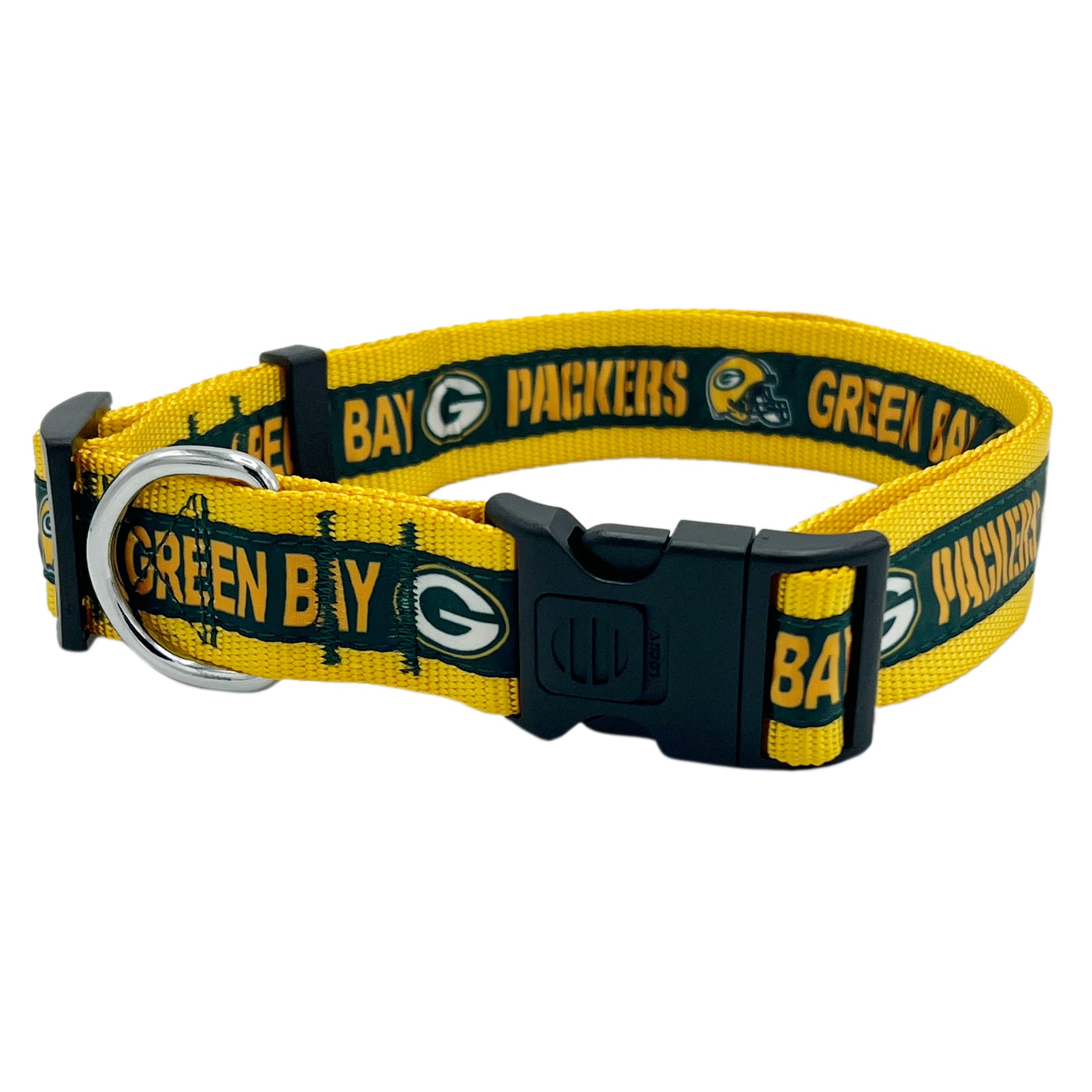 Amazon.com: Pets First NFL Green Bay Packers Licensed PET COLLAR, Extra ...