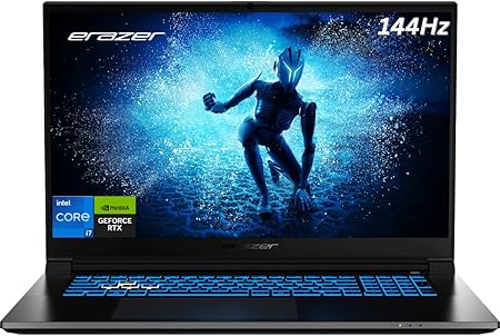 ERAZER Defender P50 Gaming Laptop - Intel Core i7, 16GB RAM, 1 TB SSD ...
