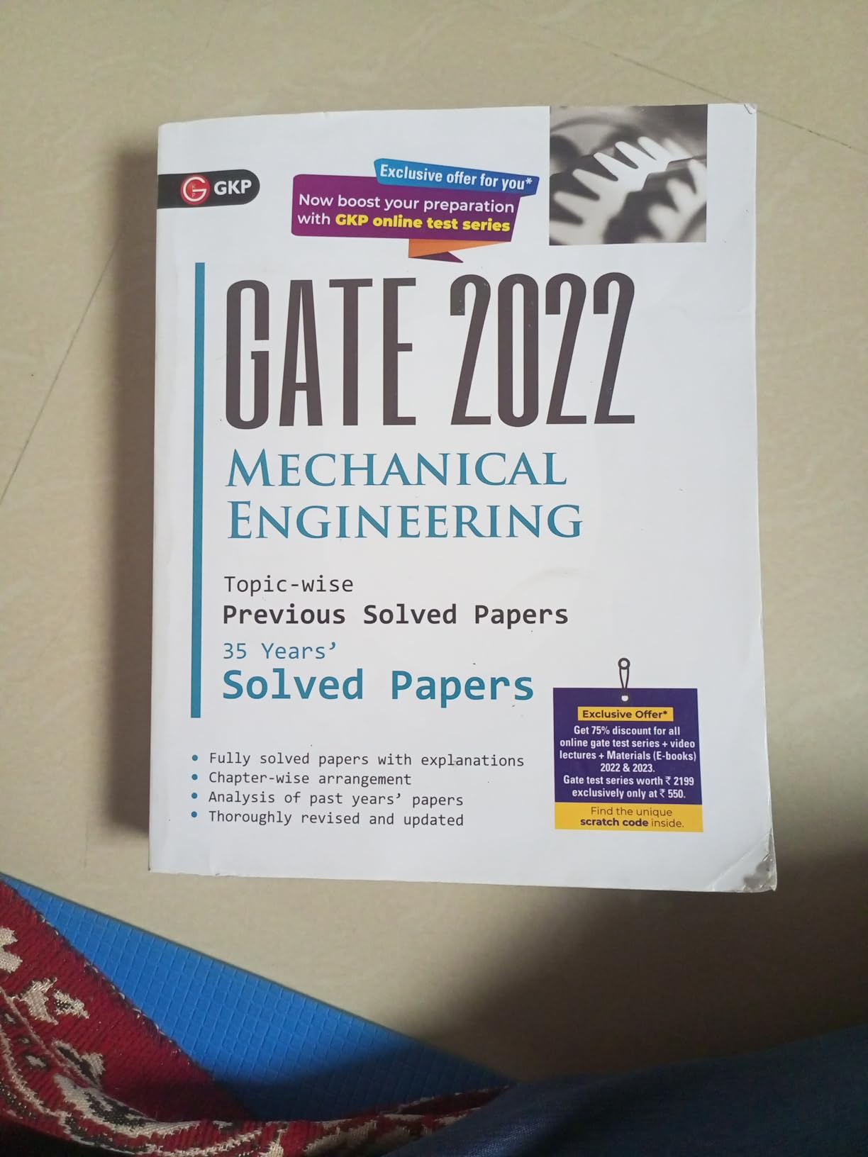 Buy GATE 2022 Mechanical Engineering - 35 Years Topic-wise Previous Solved Papers Book Online at ...