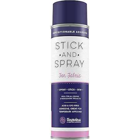 Amazon.com: SpraynBond Quilt Basting Adhesive Spray - 7.2 oz