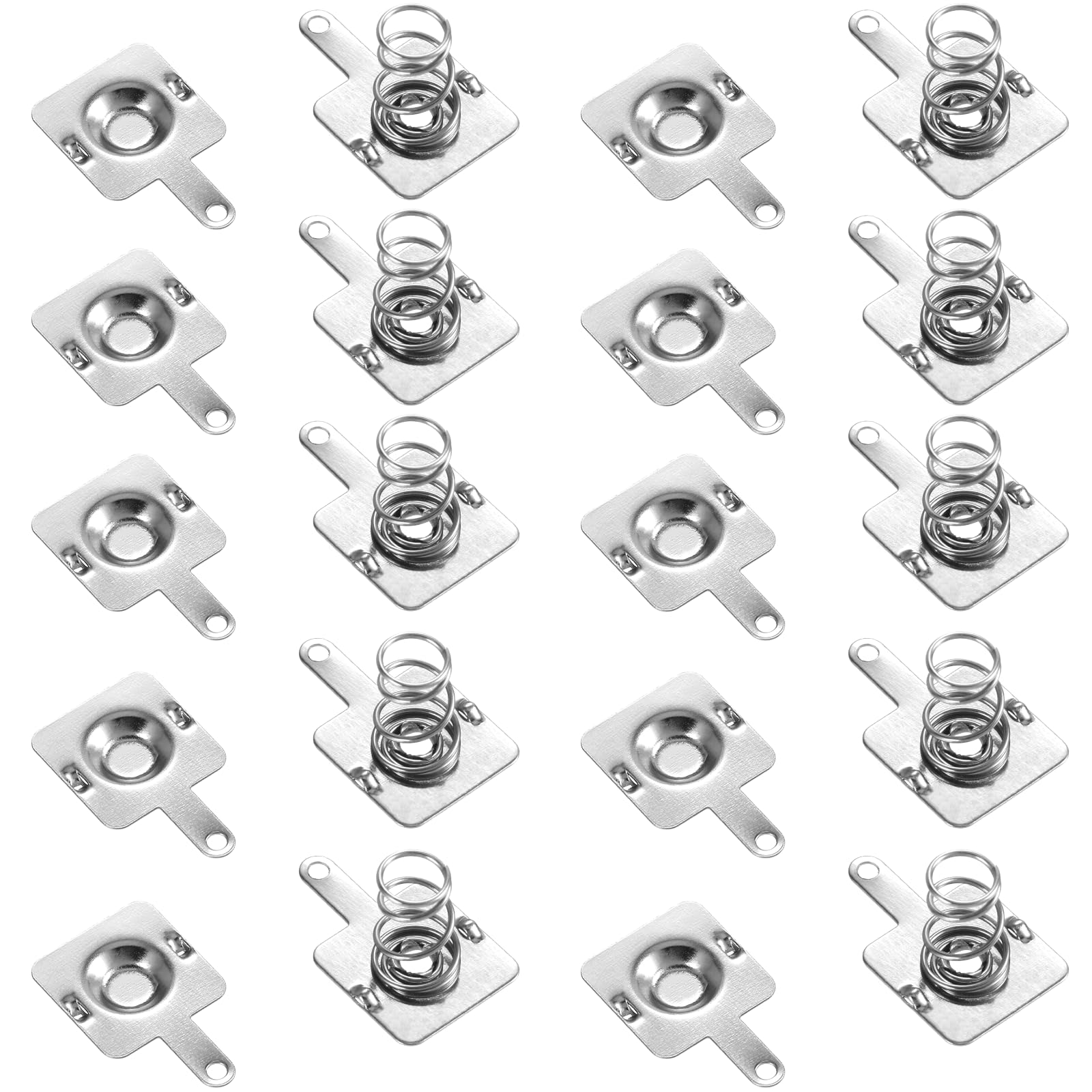 Amazon.com: 10 Pairs Battery Springs, Battery Negative to Positive ...