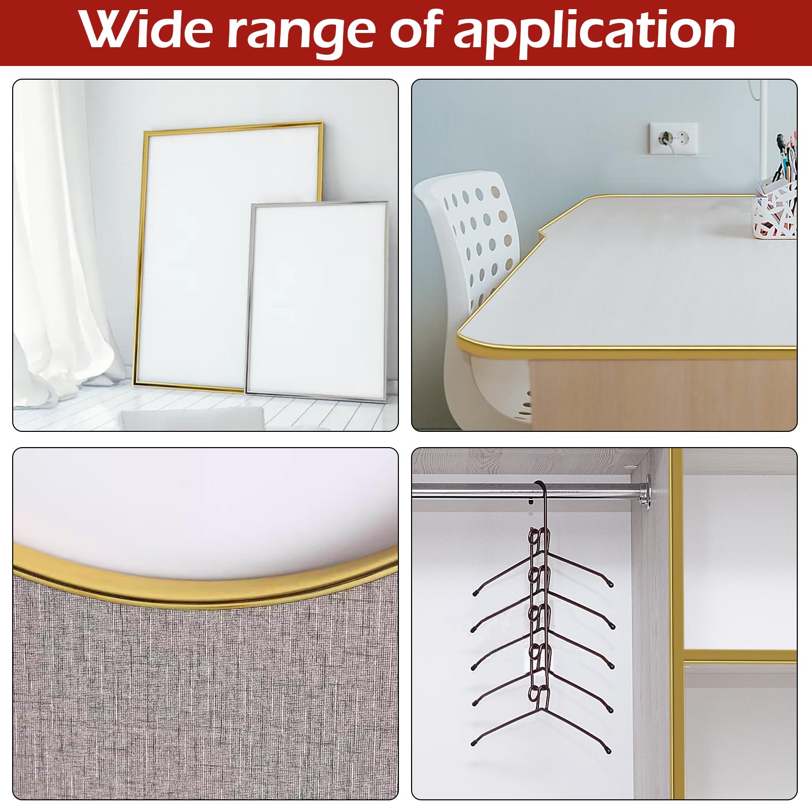 Snapklik.com : U-Shape Edge Banding, 16.4FT Veneer Edge Banding, PVC ...