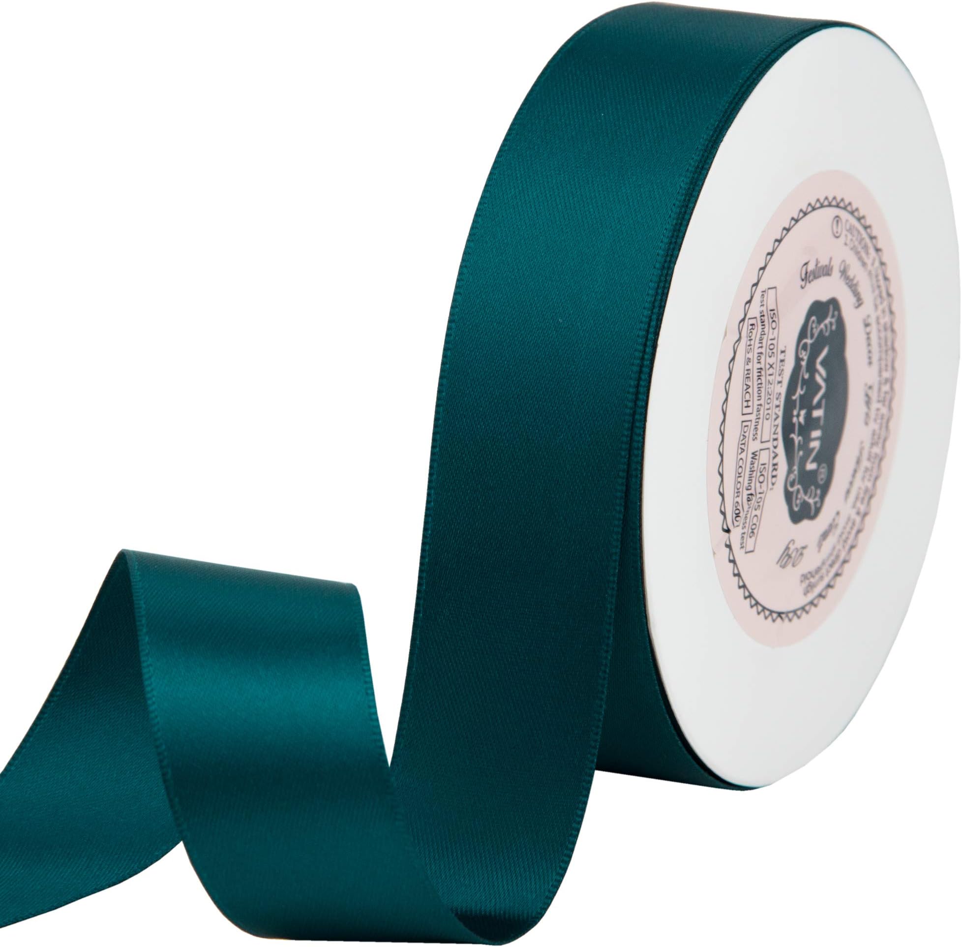 Amazon.com: YAMA Double Face Satin Ribbon - 7/8" 25 Yards for Gift ...