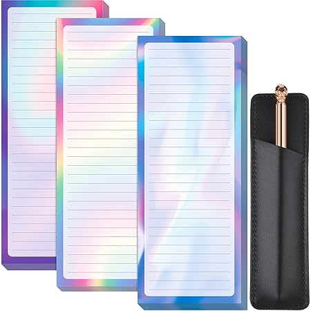 Amazon.com : MERDREU 6 Magnetic Notepads with 3 Quote Fridge Magnets ...