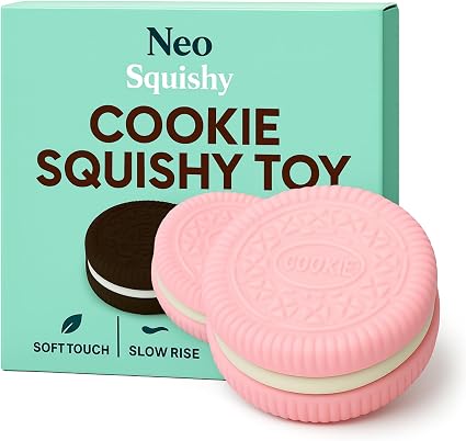 Amazon.com: The Biggest Cookie Oreos Taba Squishy Pink Fidget Toys Big ...