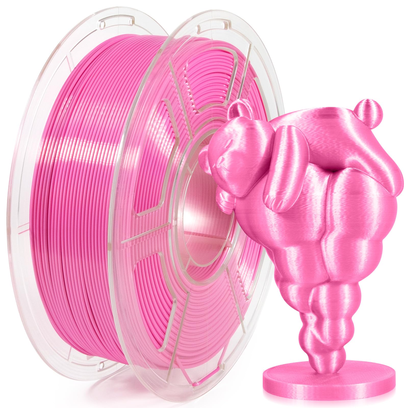 Amazon.com: IEMAI Silk PLA Filament 1.75mm, High-Speed 3D Printer ...