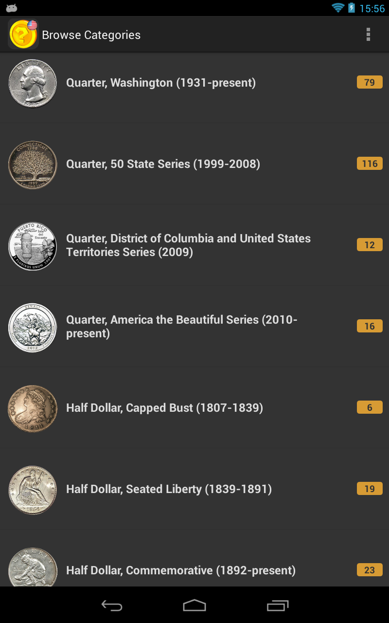 US Coins - App on Amazon Appstore