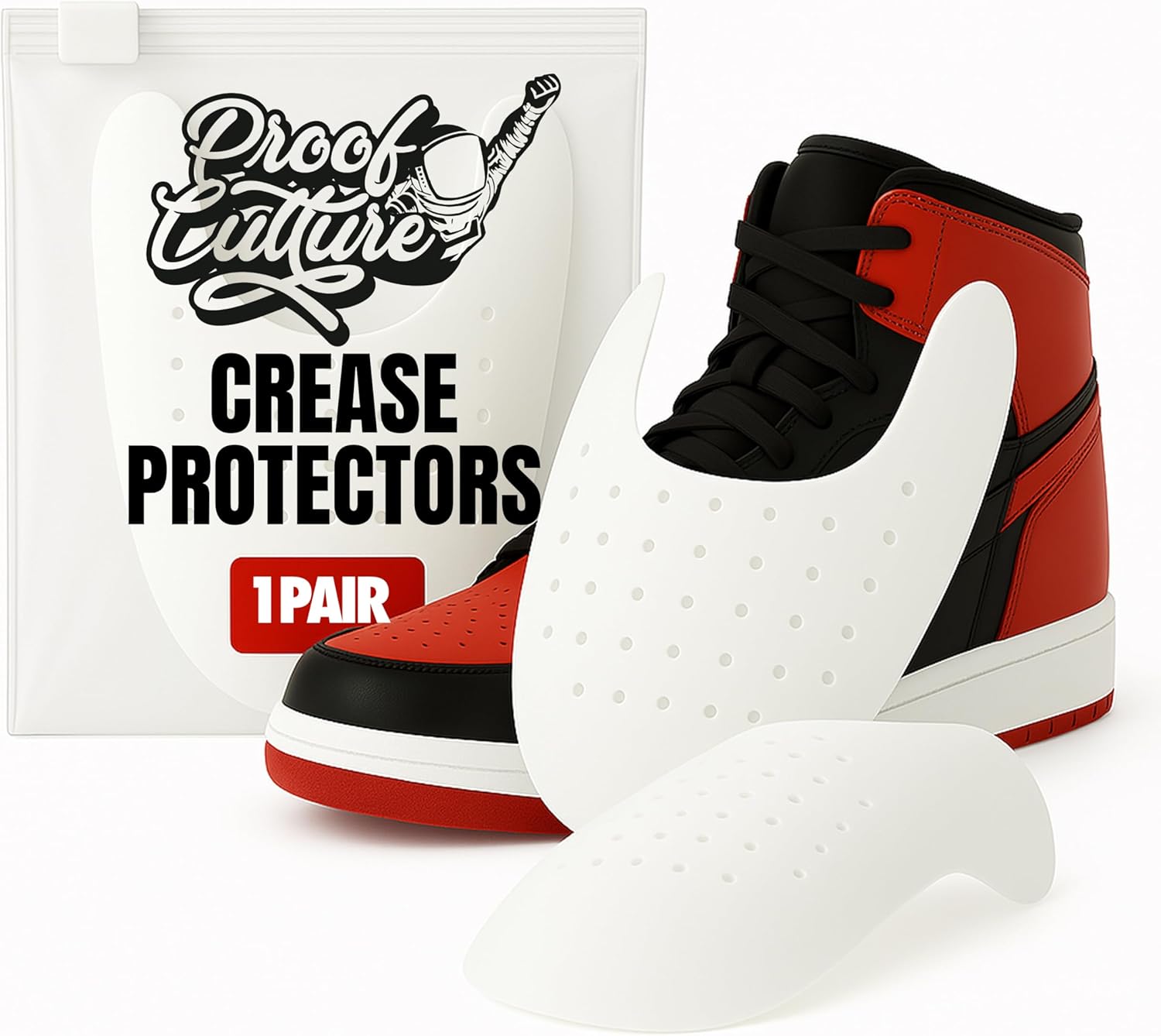 Amazon.com: Proof Culture - 1 Pair of Anti-Wrinkle Shoe Crease ...
