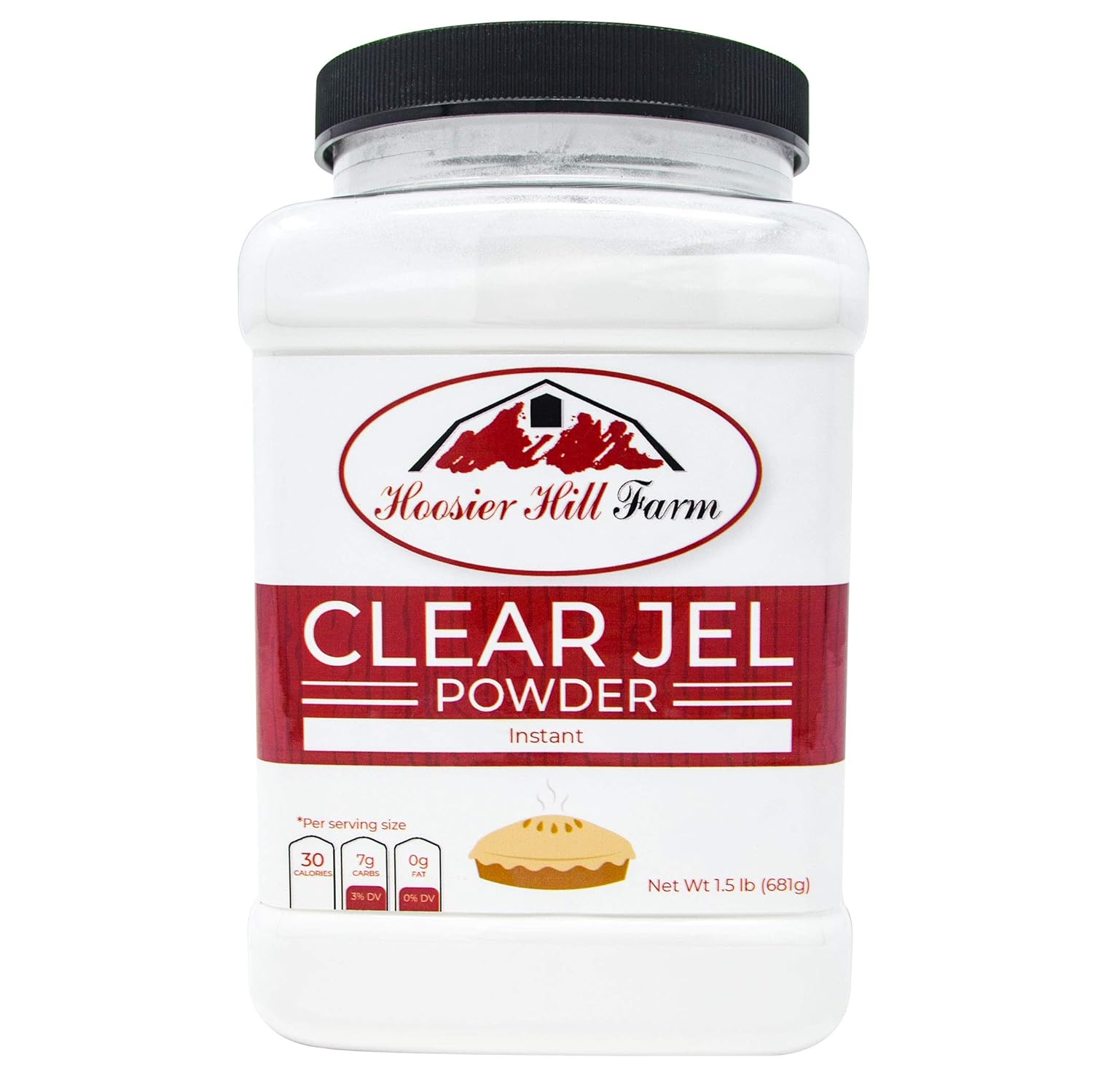 Amazon.com : Hoosier Hill Farm Instant Clear Jel, 1.5 Lbs. : Baking ...