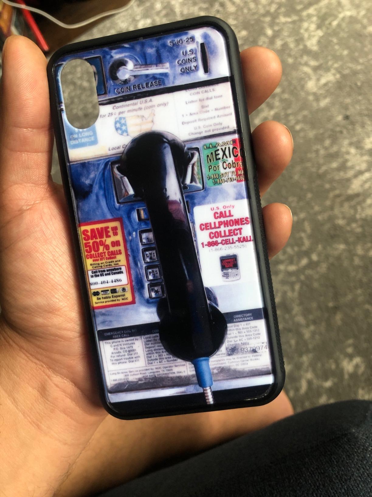 Amazon.com: Payphone for iPhone Xs (2018) / iPhone X (2017) Case Cover ...